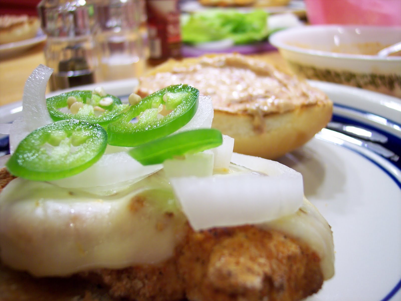 The Four Alarm Chicken Sandwich – Knuckle Salad