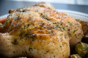 Roasting a chicken - Knuckle Salad